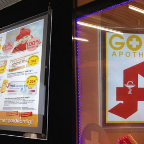 LED-Acrylrahmen DIN A1 — LED Leuchtdisplays - By Peter Sapper